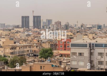 Skyline of Erbil (Hawler), Kurdistan Region of Iraq Stock Photo - Alamy