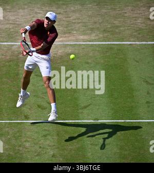 Brandon Nakashima (USA) Aktion Tennis Herren BOSS Open ATP 250 ...