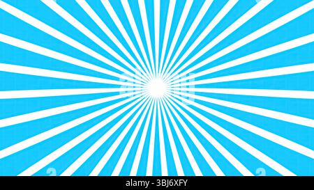 Retro style sunburst. Computer generated 3d render Stock Photo - Alamy