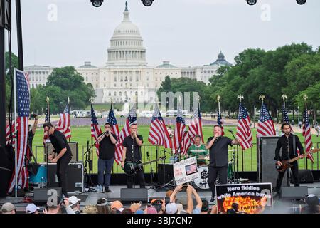 Unite For Veterans Protest Stock Photo - Alamy