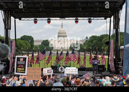 Unite For Veterans Protest Stock Photo - Alamy