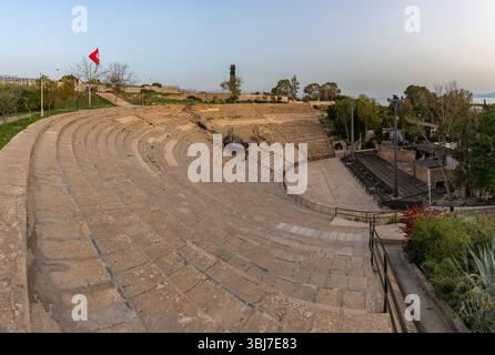 A picture of the Theatre of Carthage at the Archaeological Site of ...