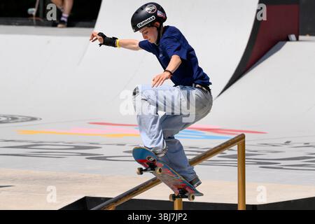 Rome, Italy. 13th June, 2025. Chloe Covell of Australia competes in the ...