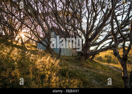 Cope Hut near Falls Creek in Australia Stock Photo - Alamy