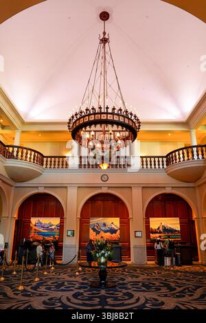 Beautiful landscape inside the Banff National Park Canada Stock Photo ...
