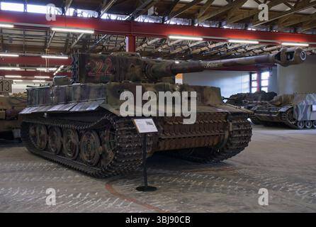 Munster, Germany - May 23, 2025: 88mm Flak gun. German Tank Museum in ...
