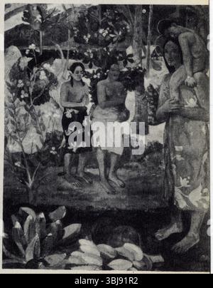 Paul Gauguin, Ia Orana Maria, (Hail Mary), painting, 1891 Stock Photo ...