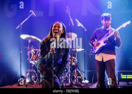 Fredrikstad, Norway. 10th, May 2025. The Norwegian singer ELIA performs ...