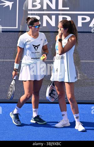 Gemma TRIAY PONS (ESP) and Delfina BREA SENESI (ARG) during the ...