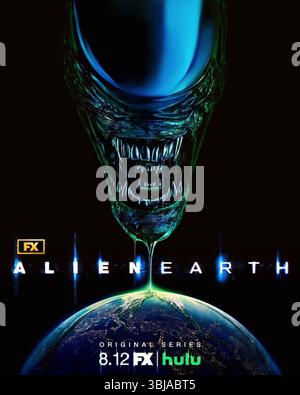 Alien Earth tv series poster Stock Photo - Alamy