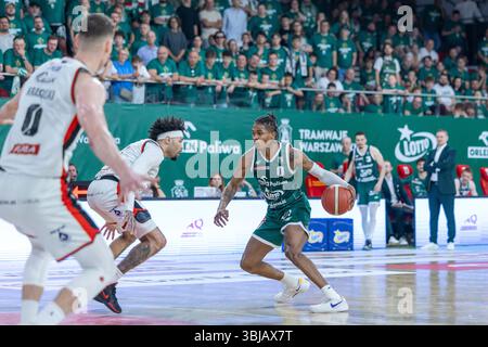 Warsaw, Poland. 14th June 2025. Polish Basketball League finał match 3 ...