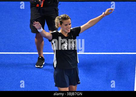 Ariana SANCHEZ FALLADA (ESP) celebrate the victory during the ...