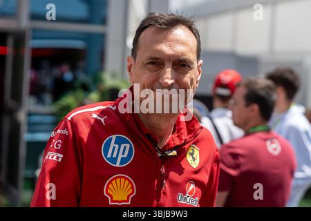 Riccardo Adami (Renningenieur von Lewis Hamilton, Italien), HUN, Formel ...