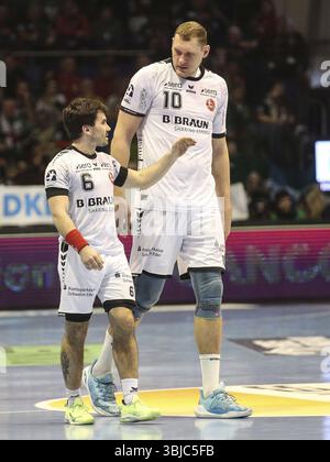 Dainis Kristopans (MT Melsungen, 10), Daikin Handball Bundesliga, VfL ...