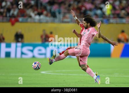 Maximiliano Falcon of Inter Miami CF in action during the FIFA Club ...