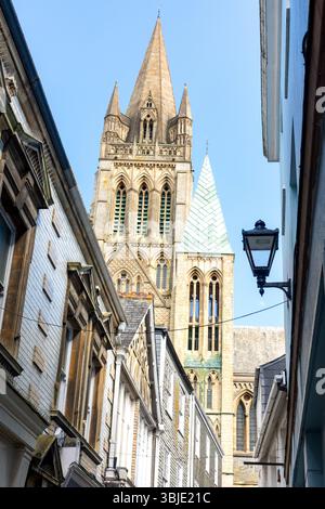 Truro Cathedral; Truro City; Cornwall County; England; UK Stock Photo ...