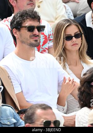 Nicola Cavanis, girlfriend of Mats Hummels, grandstand, tennis, ATP 250 ...