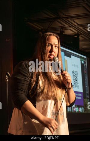 Tracey Carnazzo performs at Gift of Adoption Fund Funny for Fundraising ...