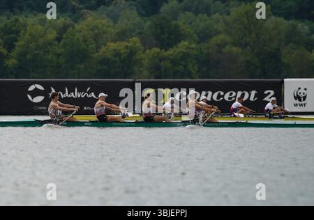 Varese, Italy. 15th June, 2025. Lisa Bruijnincx, Margot Leeuwenburgh ...