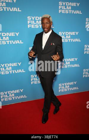 Akinola Davies Jr. attends the 72nd Taormina Film Festival in Taormina ...