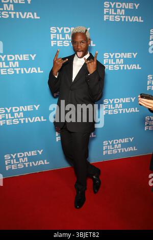 Akinola Davies Jr. attends the 72nd Taormina Film Festival in Taormina ...