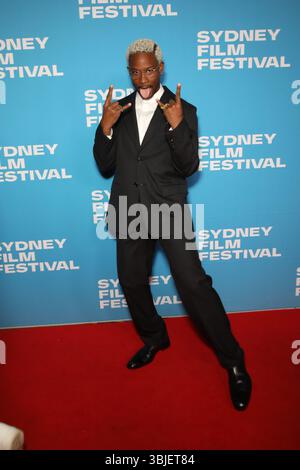 Akinola Davies Jr. attends the 72nd Taormina Film Festival in Taormina ...