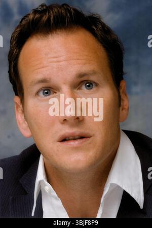 Retro celebrity portraits - Patrick Wilson, at a press conference event ...