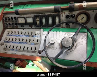 Historic Polish diesel locomotives, some from the Soviet era, on ...