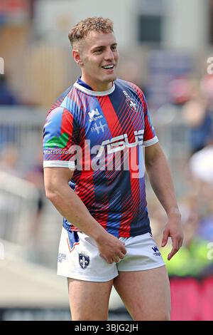 Jake Trueman of Wakefield Trinity before the Betfred Super League round ...