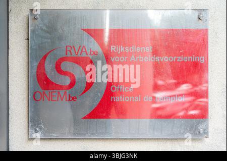 RVA ONEM fedral agency for employment, Brussels city center, Belgium 15 ...