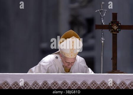 Pope Leo XIV presides over the Christmas Eve Mass in St. Peter's ...