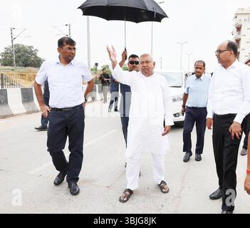 PATNA, INDIA - JUNE 7: Bihar Road Construction Minister Nitin Navin ...