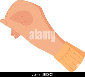 doodle illustration cartoon about gesture of giving directions, teenage ...