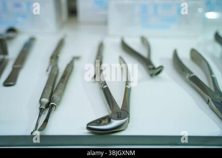Dental instruments for procedures and operations Stock Photo - Alamy