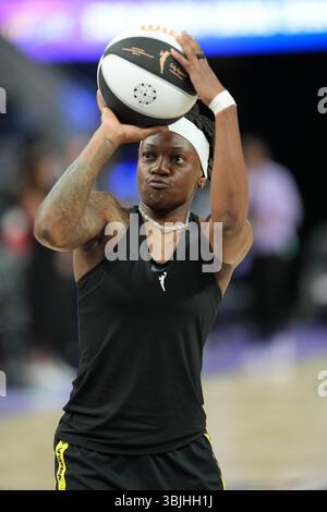 Seattle Storm guard Erica Wheeler in action against the New York ...