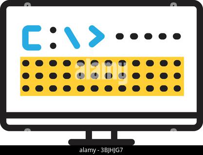 Icon for prompt,command Stock Vector Image & Art - Alamy
