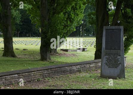 Frankfurt, Germany - Jun 8, 2025: The Frankfurt Westhausen cemetery ...