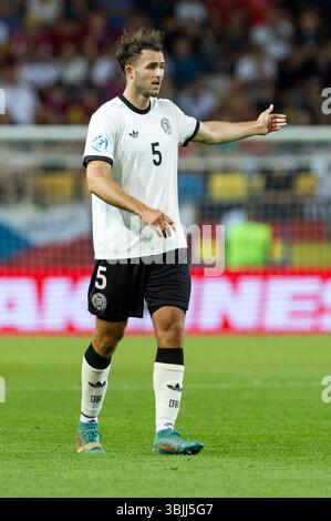 Max Rosenfelder (Deutschland, 5) bei der UEFA U21-Europameisterschaft ...