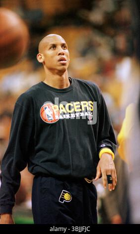 Basketball - Reggie Miller Stock Photo - Alamy