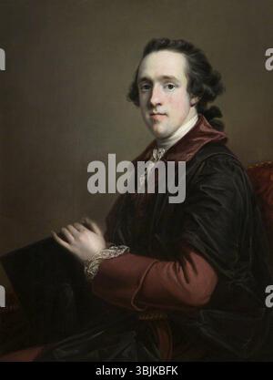 PORTRAIT OF LORD GREY OF GROBY by Francis Cotes from Dunham Massey ...