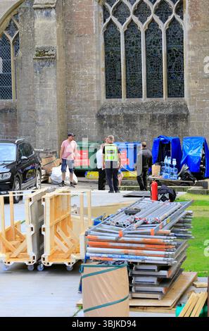 Wells Cathedral behind the scenes at filming of new He-Man film due for ...