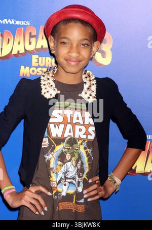 Willow Smith at the premiere of 'Madagascar 3: Europe's Most Wanted' in ...
