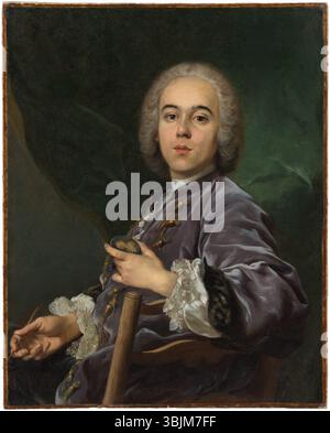 Louis-Michel van Loo - The Engraver and Goldsmith Jacques Roettiers ...