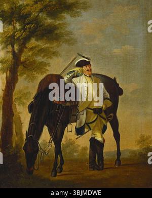 David Morier’s painting 'Private, Regiment of Horse 1A 'Leib Regiment ...