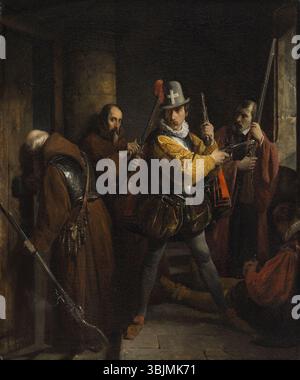 Scene from the St. Bartholomew's Day Massacre. a targeted group of ...