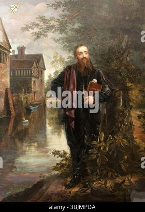 Edward Heneage Dering (1826-1892), half-length, by a window 1859 by ...