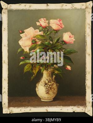 Thomas Addison Richards - Roses Stock Photo - Alamy