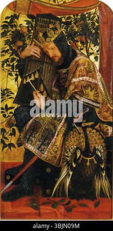 THE SEED OF DAVID triptych by Dante Gabriel Rosetti painted between ...