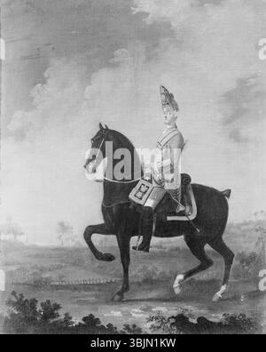 David Morier painted a Grenadier from the Regiment of Dragoons ...