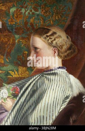 Portrait of Pauline Jermyn (1816-1866), Lady Trevelyan, painted circa ...